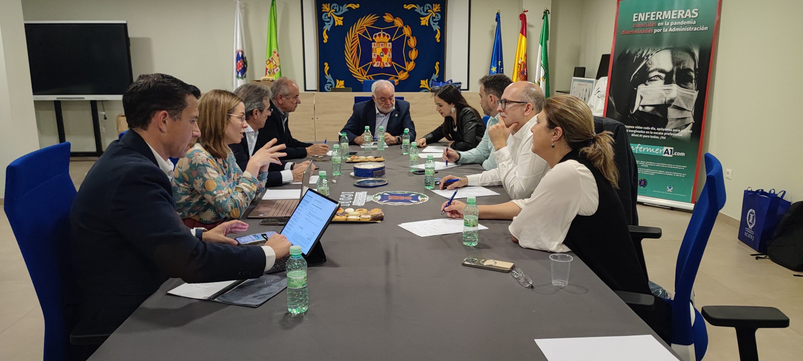 El Consejo Andaluz de Enfermería y la Dirección de la Estrategia de Cuidados estrechan su ...